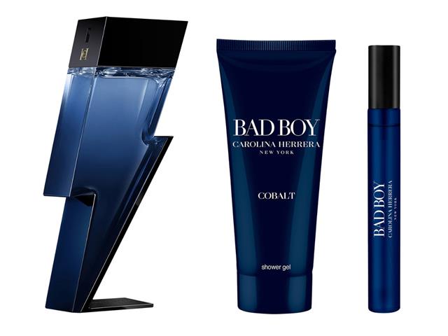 Perfume Carolina Herrera Bad Boy Cobalt Set para Hombre - Nucle